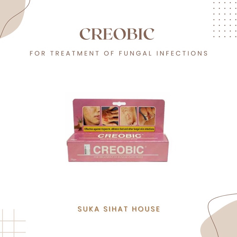Creobic Cream 10gram/gatal-gatal/anti-fungal EXP06/27 | Shopee Malaysia