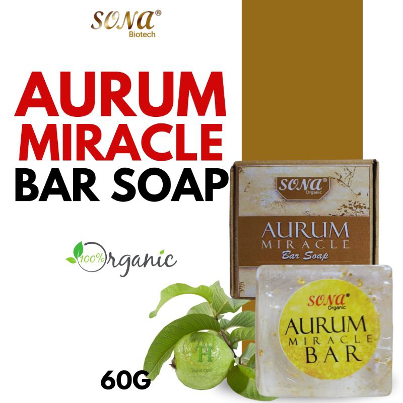 SONA AURUM MIRACLE BAR SOAP (ARMPIT/KETIAK) 60G | Shopee Malaysia