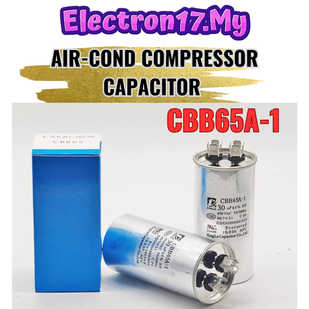 CBB65 CBB65A-1 Air Conditioner Capacitor Motor Condensor Air-Cond 25uf ...