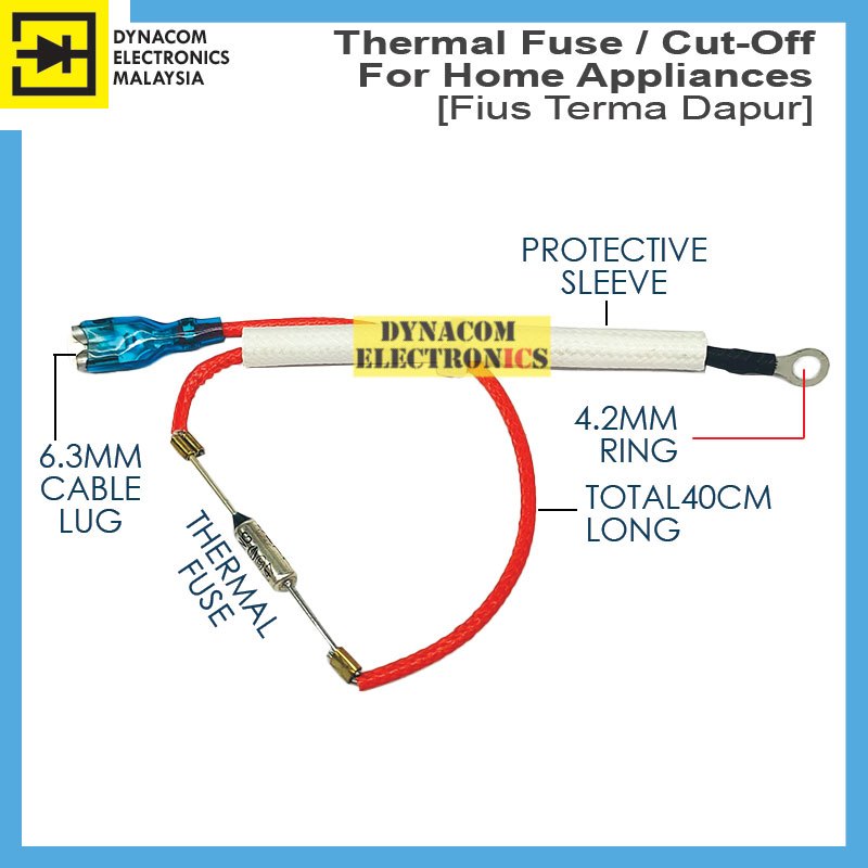 Rice Cooker Thermal Fuse 172C 165C 185C 192C 216C 229C 240C 10A 250VAC ...