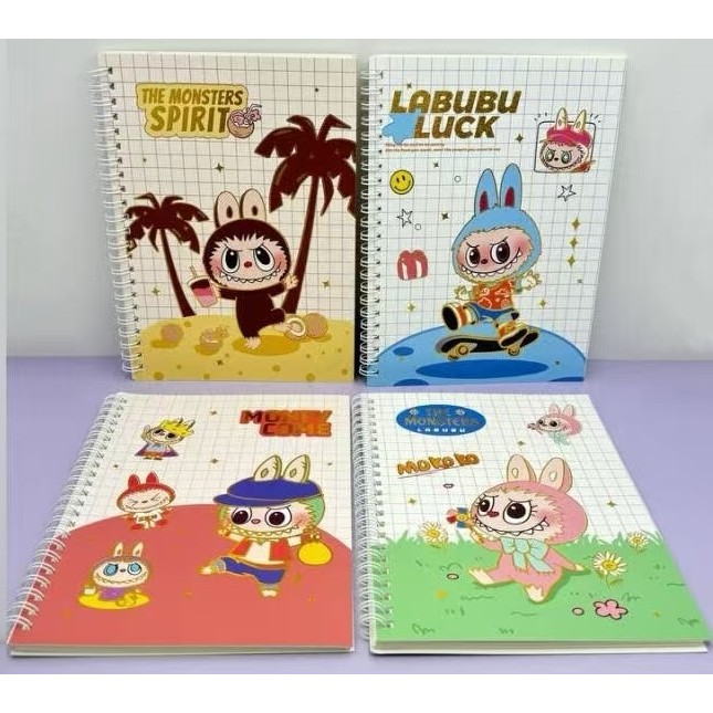 A5 Coil Book Cartoon Design Coil Book Notebook Note Book Memo School ...