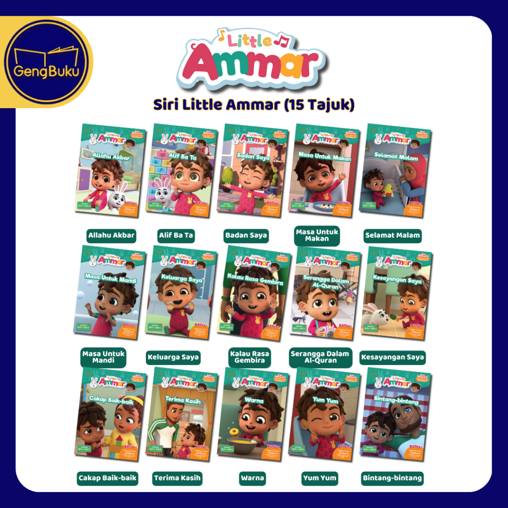 GengBuku Buku Gergasi Durioo+ Little Ammar | Shopee Malaysia