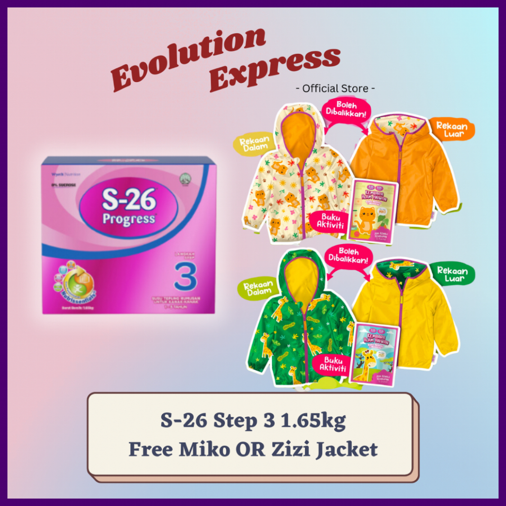 S26 Progress Step 3 (1.65kg) - Wyeth Milk Formula for 1-3 Years | DHA ...