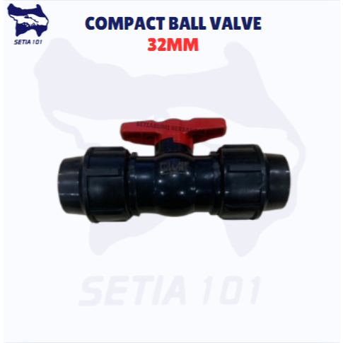 COMPACT BALL VALVE HEAVY DUTY POLY HDPE PP UPVC 32MM/STOPCOCK PIPE/POLY BALL VALVE | Shopee Malaysia