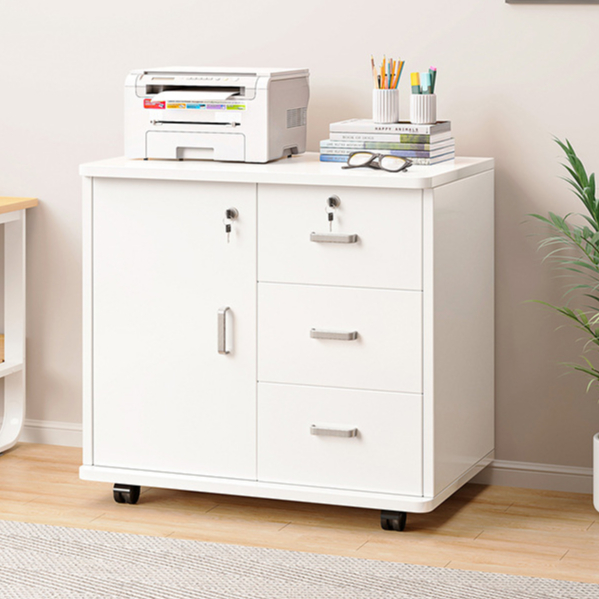 File Cabinet Office Cabinet Locker with Lock Side Cabinet Printer ...