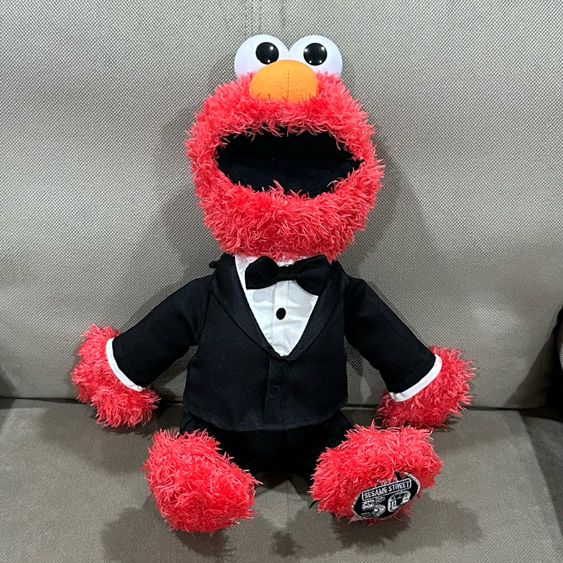 Sesame Street Elmo Tuxedo 50th Years Plush Soft Toys | Shopee Malaysia