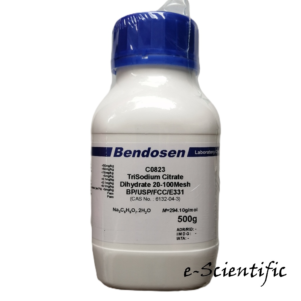 Sodium Citrate Dihydrate, 500g, BENDOSEN | Shopee Malaysia