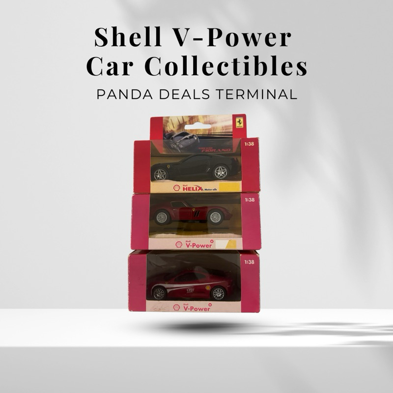 Shell V-Power Ferrari 1:38 Toy Car Collectibles Collection | Shopee ...