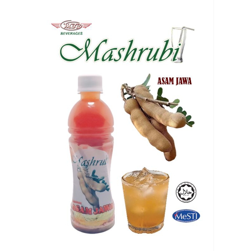 MASHRUBI Minuman Jus Asam Jawa / Tamarind Juice Drinks 350ml | Shopee Malaysia