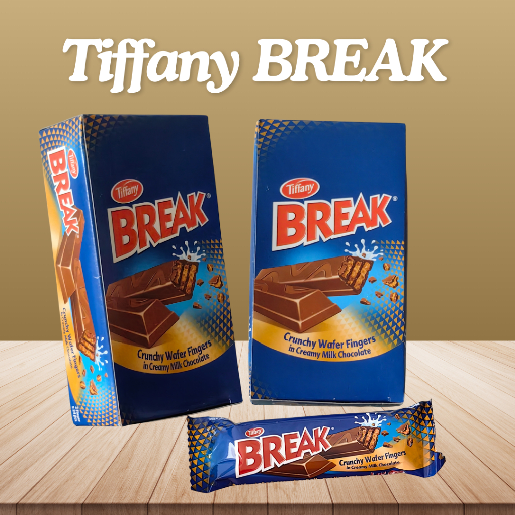 Tiffany Break Chocolate / Crunchy Wafer Fingers/ Dubai Chocolate/ 2 ...