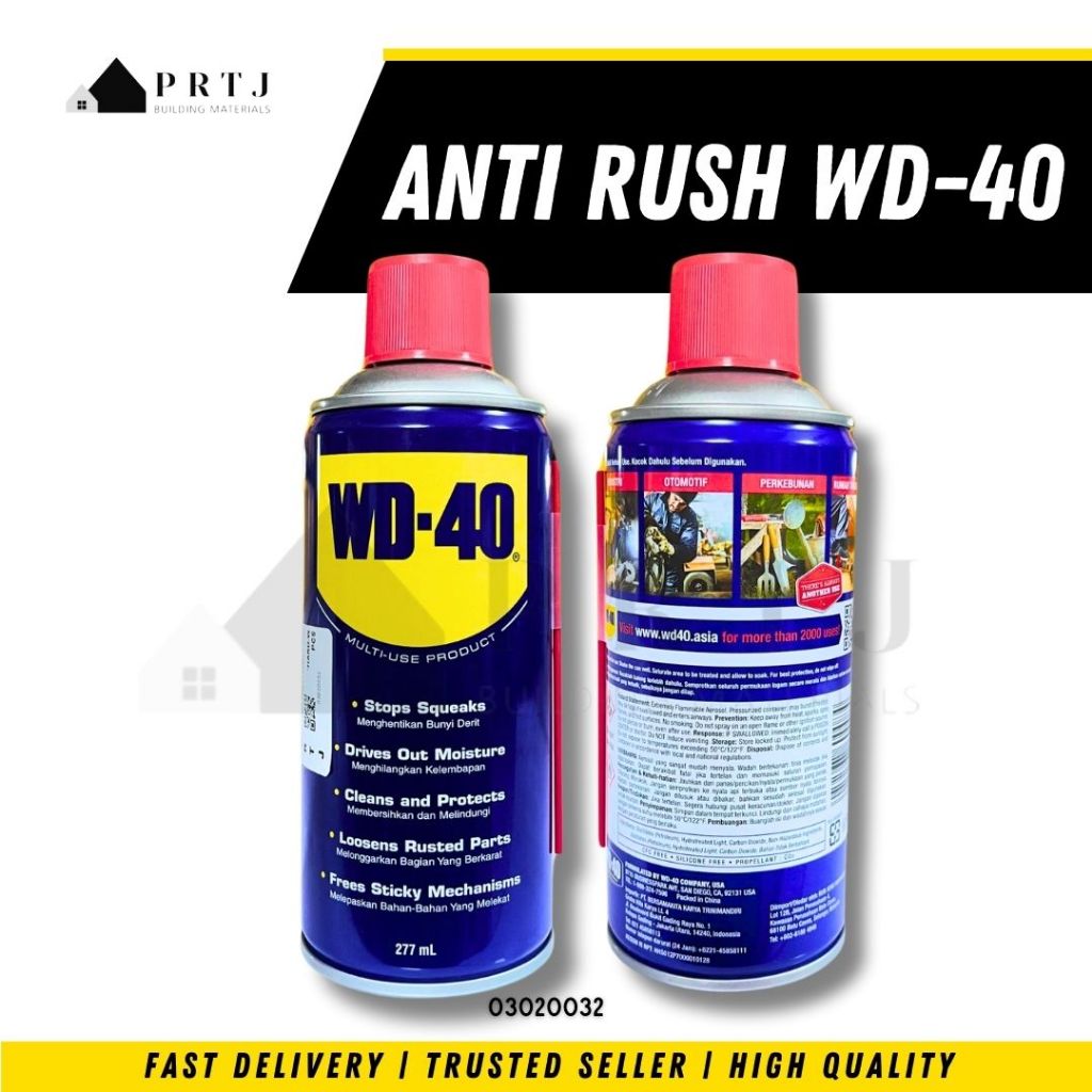 WD-40 ANTI RUSH SPRAY MULTIFUNCTION / SPRAY ANTI KARAT MULTIFUNCTION ...
