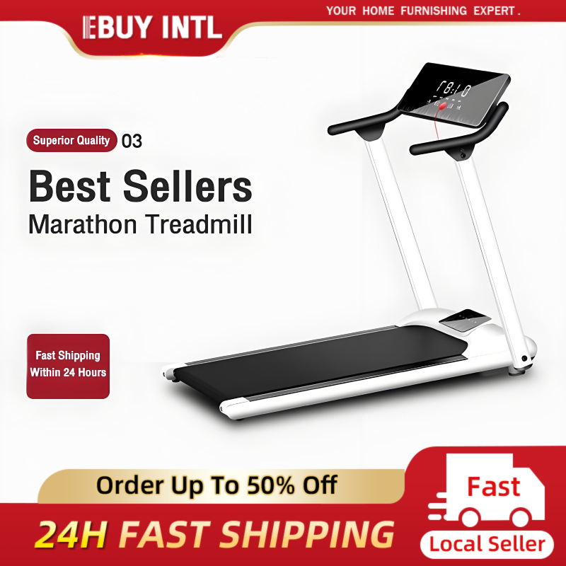 🔥Ready stock🔥Fitness Treadmill 2.5hp multi-function foldable Adjustable ...