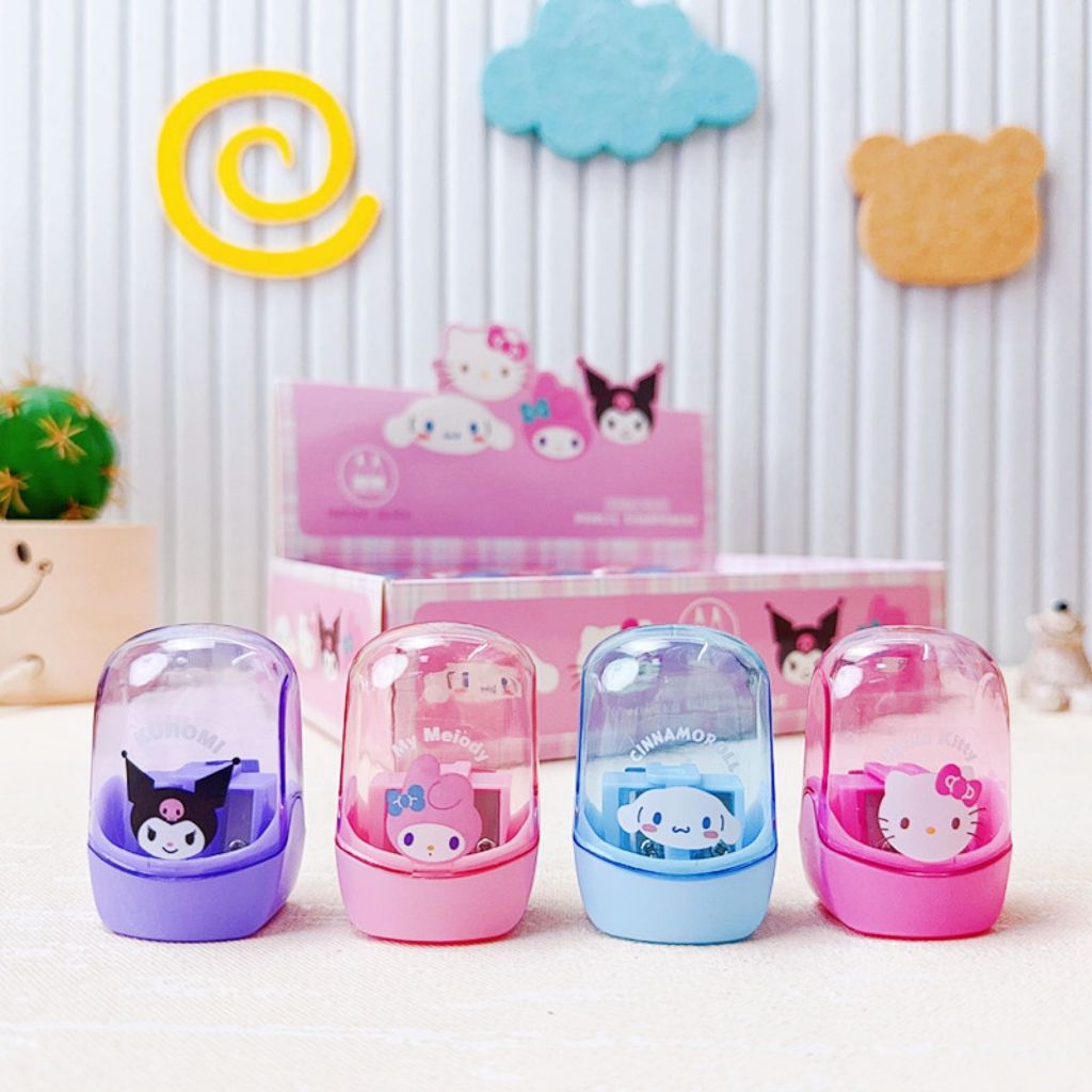 Sanrio Sharpener School Kids Stationery Peraut Pengasah Pencil Budak ...