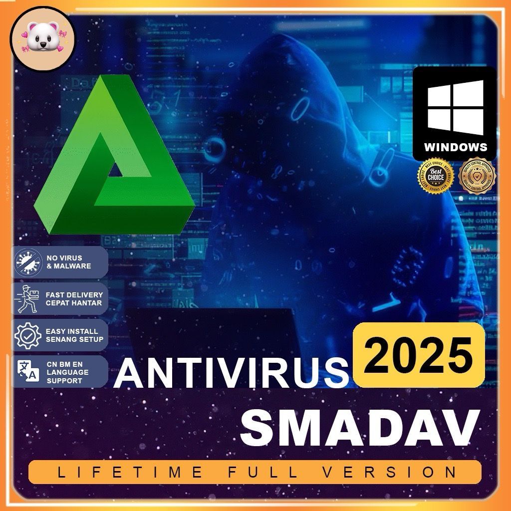 SMADAV Antivirus 2025 PRO [Genuine] | Shopee Malaysia