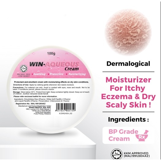 WIN-AQUEOUS CREAM 500g | Shopee Malaysia