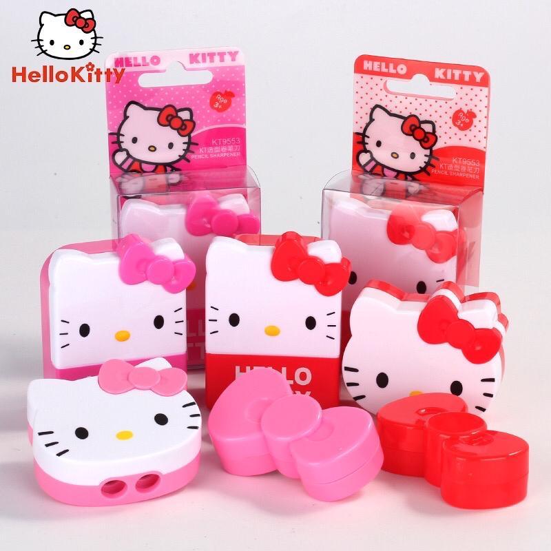 Crying Parade Hello Kitty Cartoon Sharpener 2 Holes Cute Sharpener ...