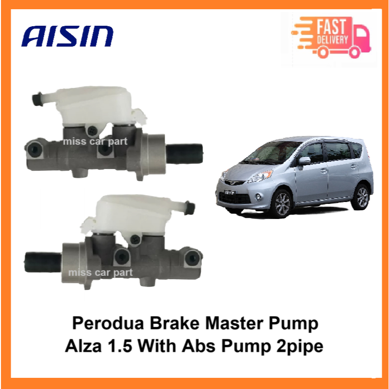 Perodua Alza 1.5 WIth Abs Without Abs Brake Master Pump Assy (2pipe ...