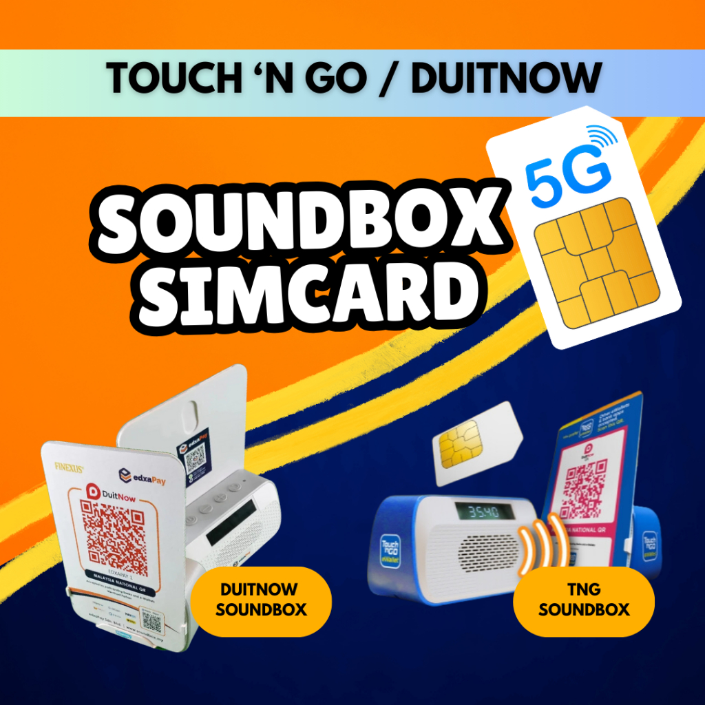Nano Sim Card for Touch n' Go TNG Ewallet Soundbox, High Speed Data ...