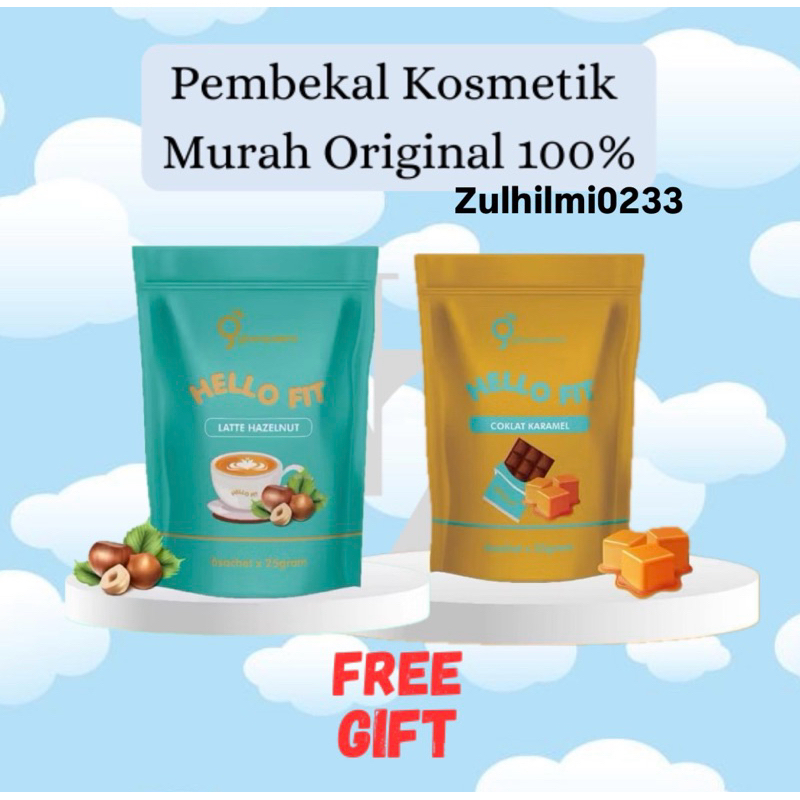 ORIGINAL HQ HELLO FIT | HELLO FIT LATTE HAZELNUT | HELLO FIT CHOCOLATE ...