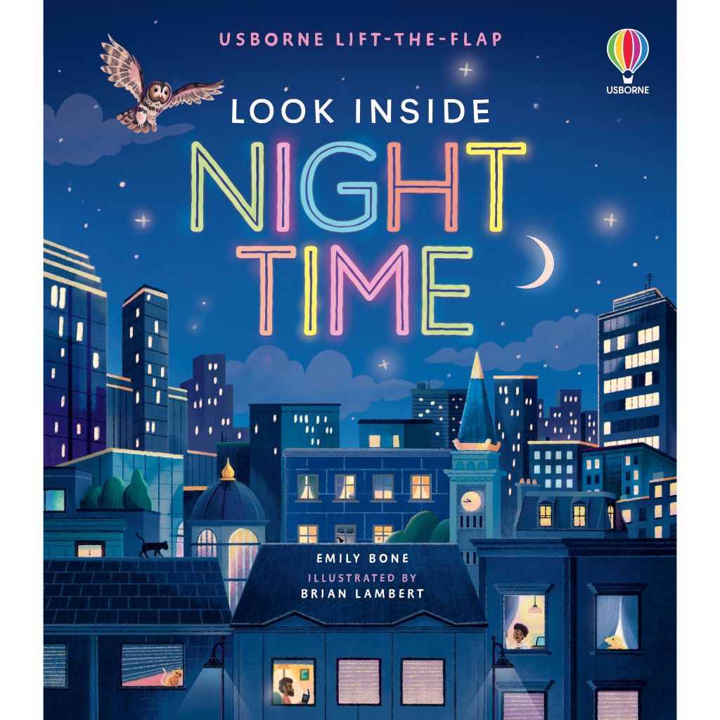 Usborne Look Inside Night Time | Shopee Malaysia