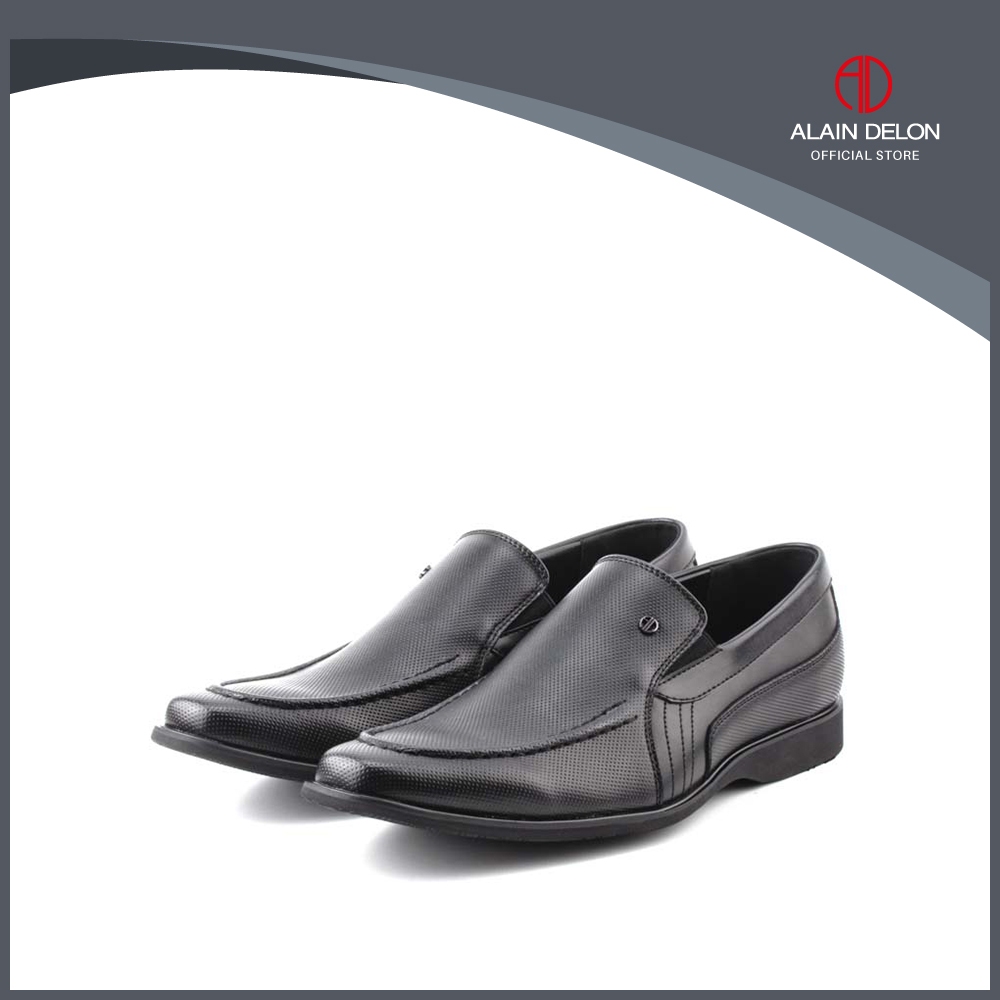 ALAIN DELON Men's Business Shoes -PU Leather-202308-BE1-1P-BLACK ...