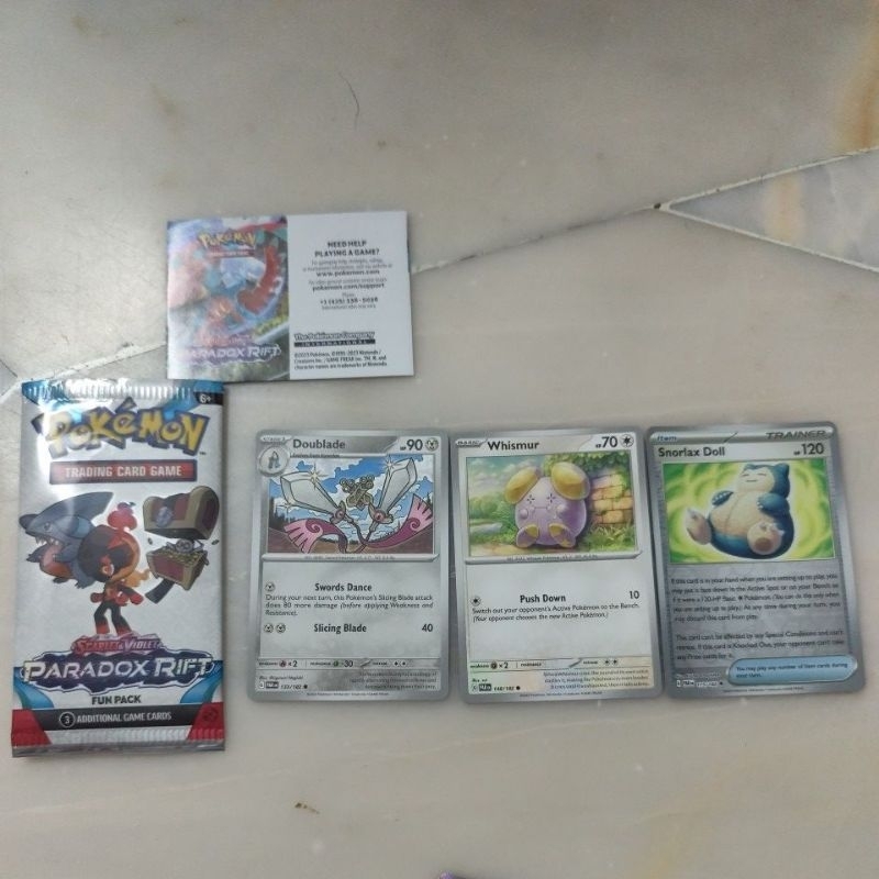 Pokemon Paradox Rift Pack Opened | Shopee Malaysia