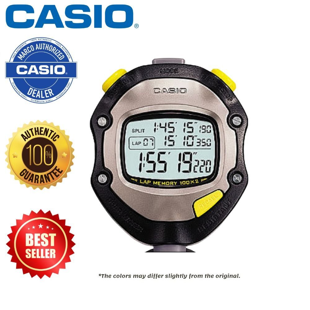 Genuine Casio HS-70W-1DF Hand Held Stopwatch Sport Fitness 秒表，跑表 (Stock Clearance) | Shopee Malaysia