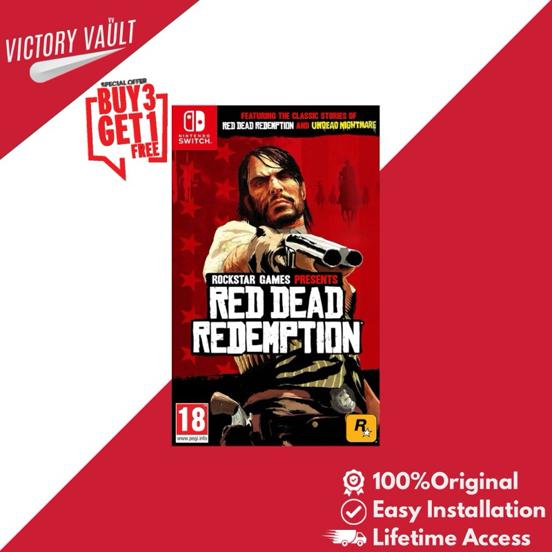 Red Dead Redemption 荒野大镖客1 (Nintendo Switch) Digital Download | Shopee ...