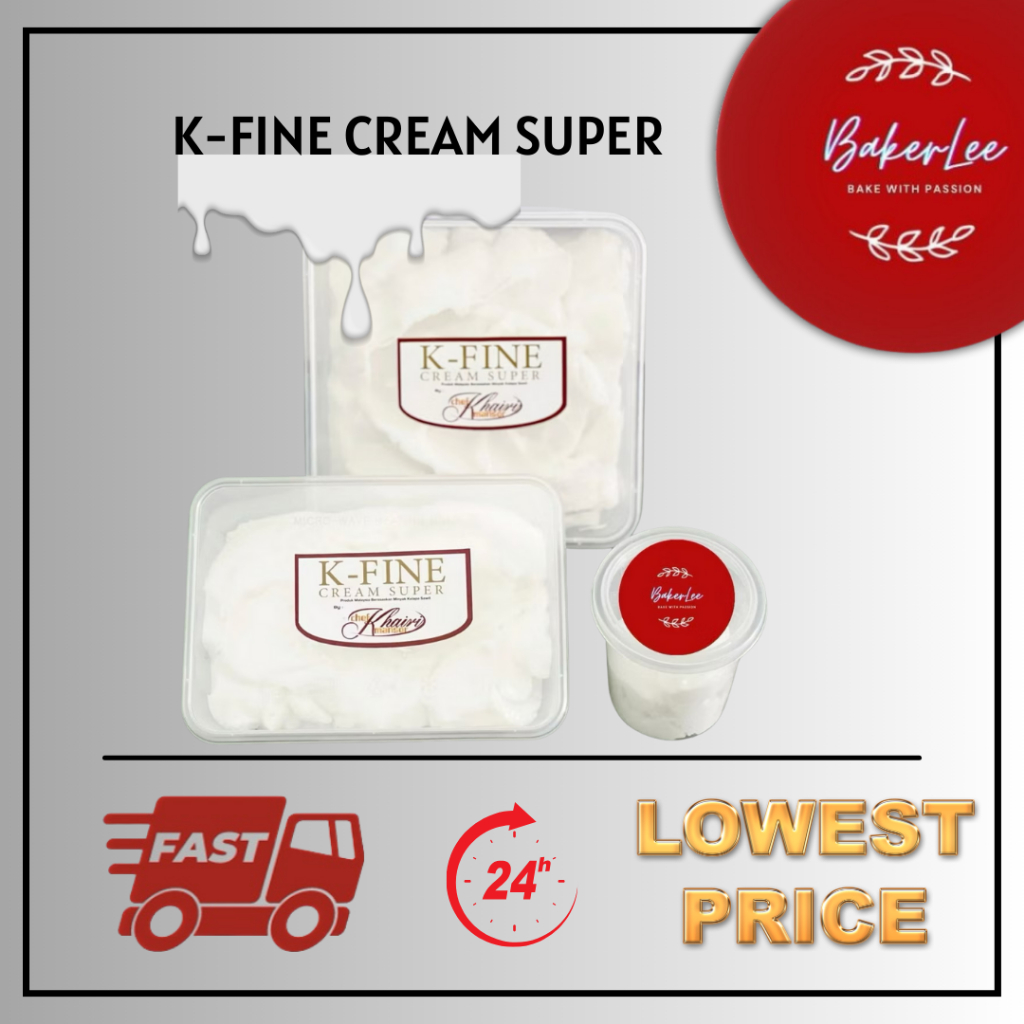 K-FINE CREAM SUPER / PELEMBUT ROTI [100G 500G 1KG] REPACKING【HALAL ...