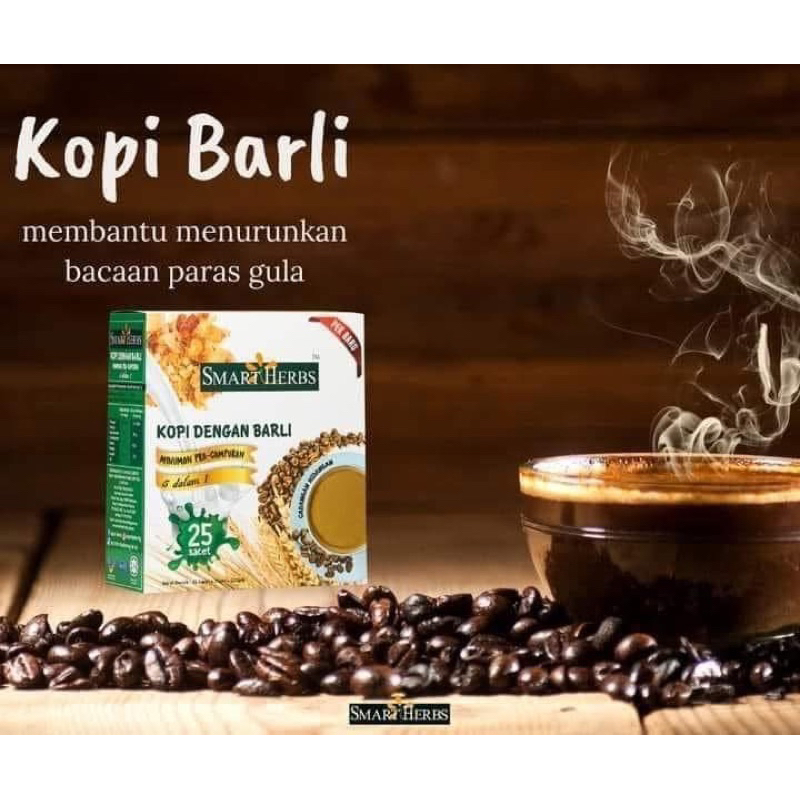 KOPI BARLI SMART HERB ORIGINAL 💯 | Shopee Malaysia