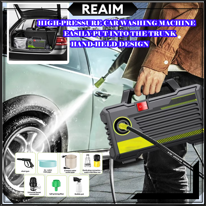 680W Water Jet Washer 5.5L/Min Pressure Portable Car Wash Machine ...