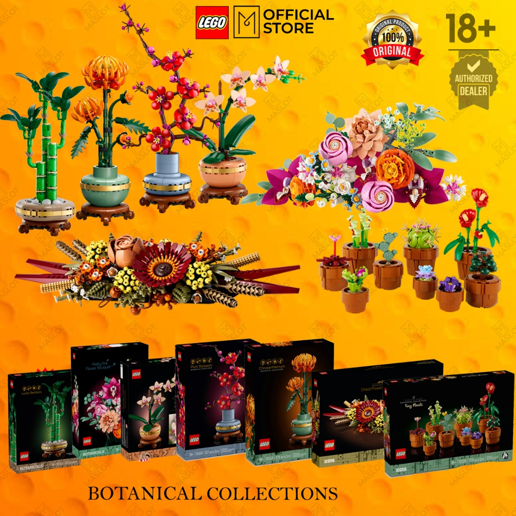 LEGO ICONS Botanical Collection 10342 | 10343 | 10344 | 10368 | 10369 ...
