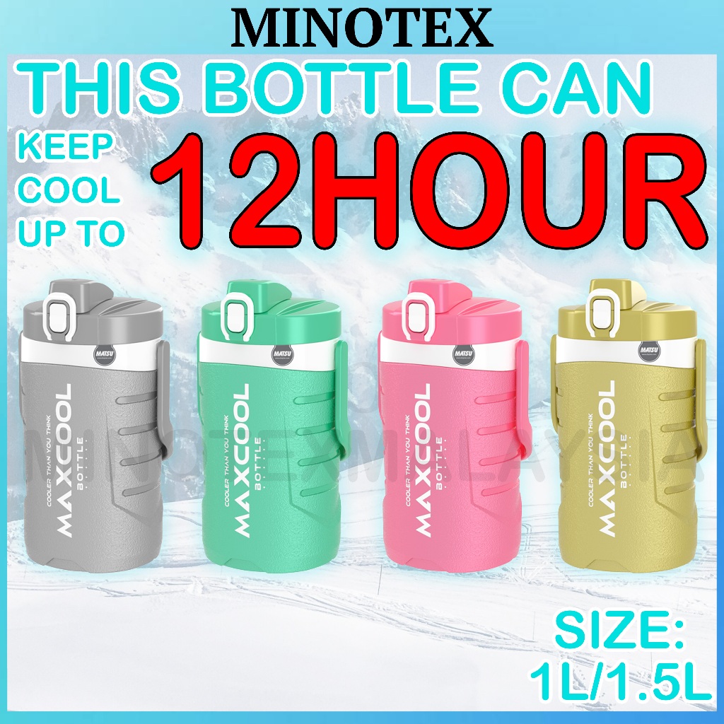Matsu Maxcool Thermos Bottle 1L/1.5L/ Matsu Thermos Bottle Thermal Jug ...