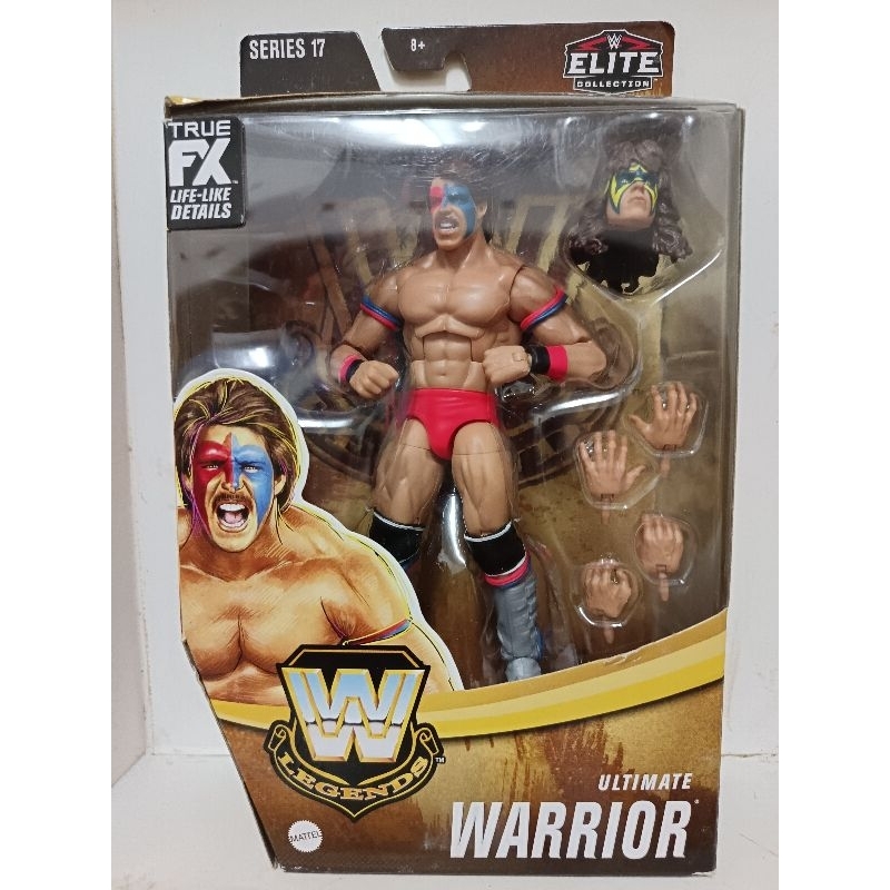 (Box Damage) Mattel WWE Elite Legends Series 17 Ultimate Warrior Dingo ...