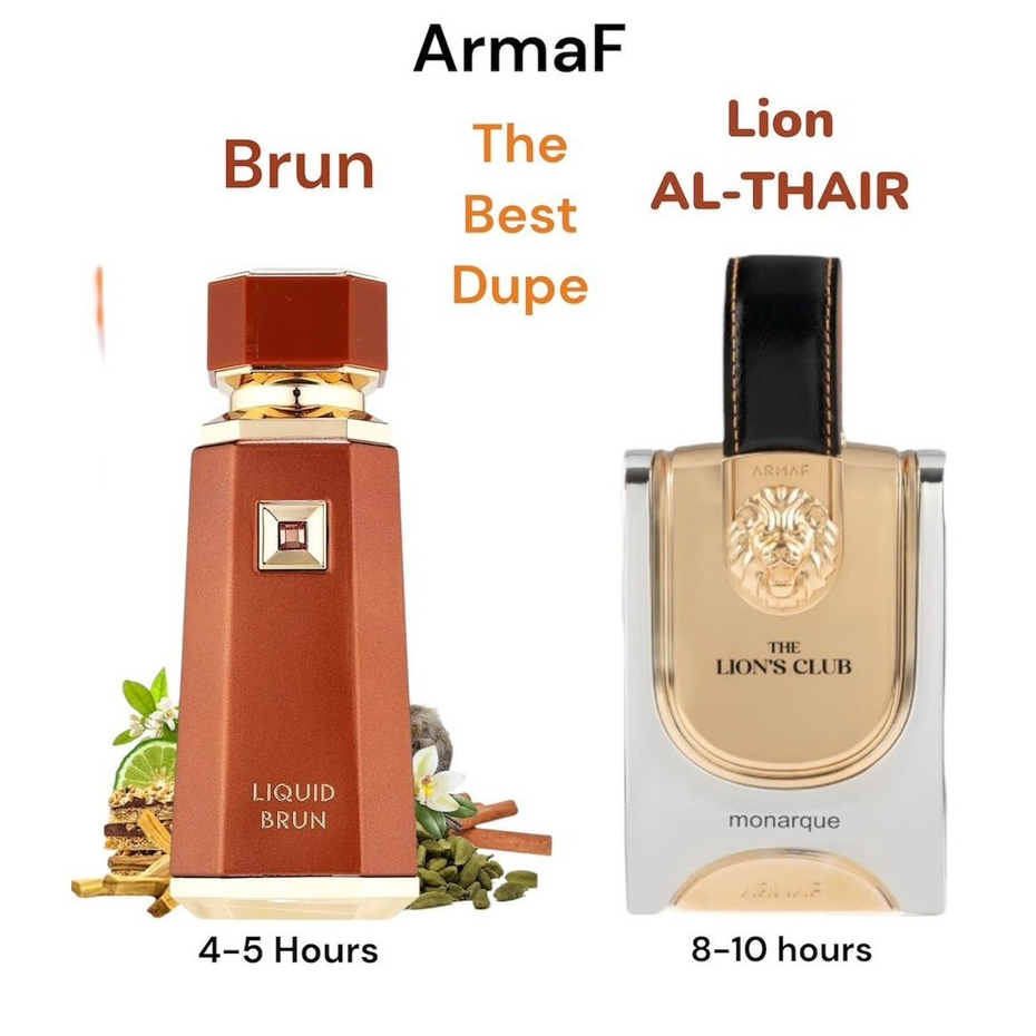 Liquid Avenue Brun French Vs Lion Monarque 100ml EDP Man Kayu yang ...
