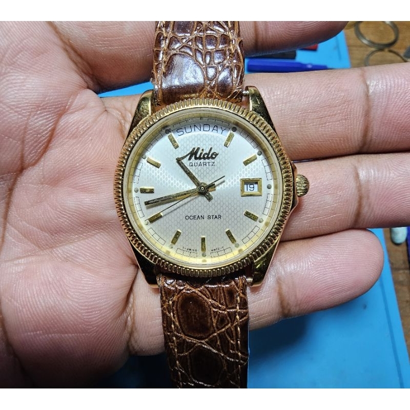 MIDO WATCH ORIGINAL QUARTZ SWISS MADE | Shopee Malaysia