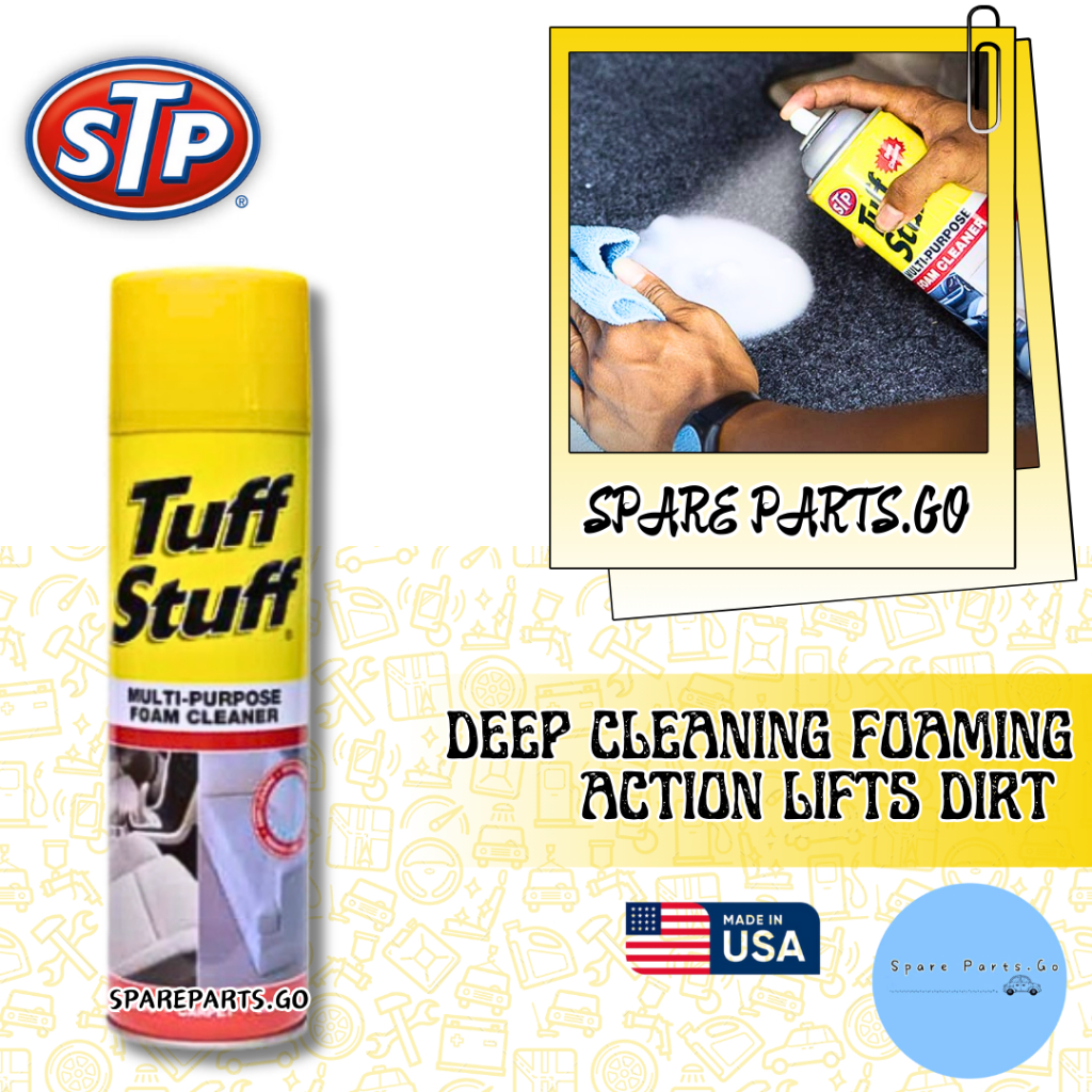 🔥[Ready Stock现货]🔥 STP TUFF STUFF MULTI-PURPOSE FOAM CLEANER (600ml)💯Original | Shopee Malaysia