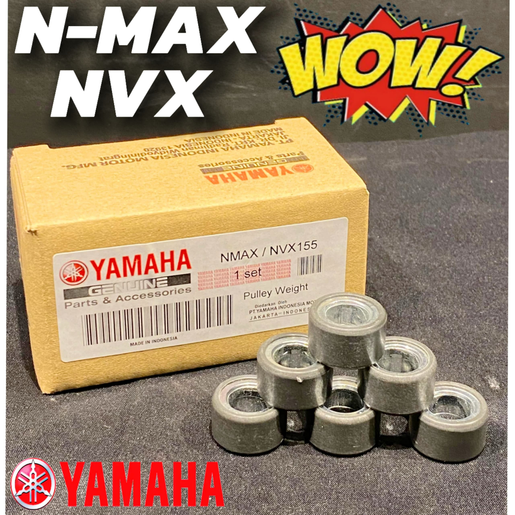 PULLEY ROLLER YAMAHA NVX 155 / N-MAX 100%ORIGINAL HONG LEONG ROLLER ...
