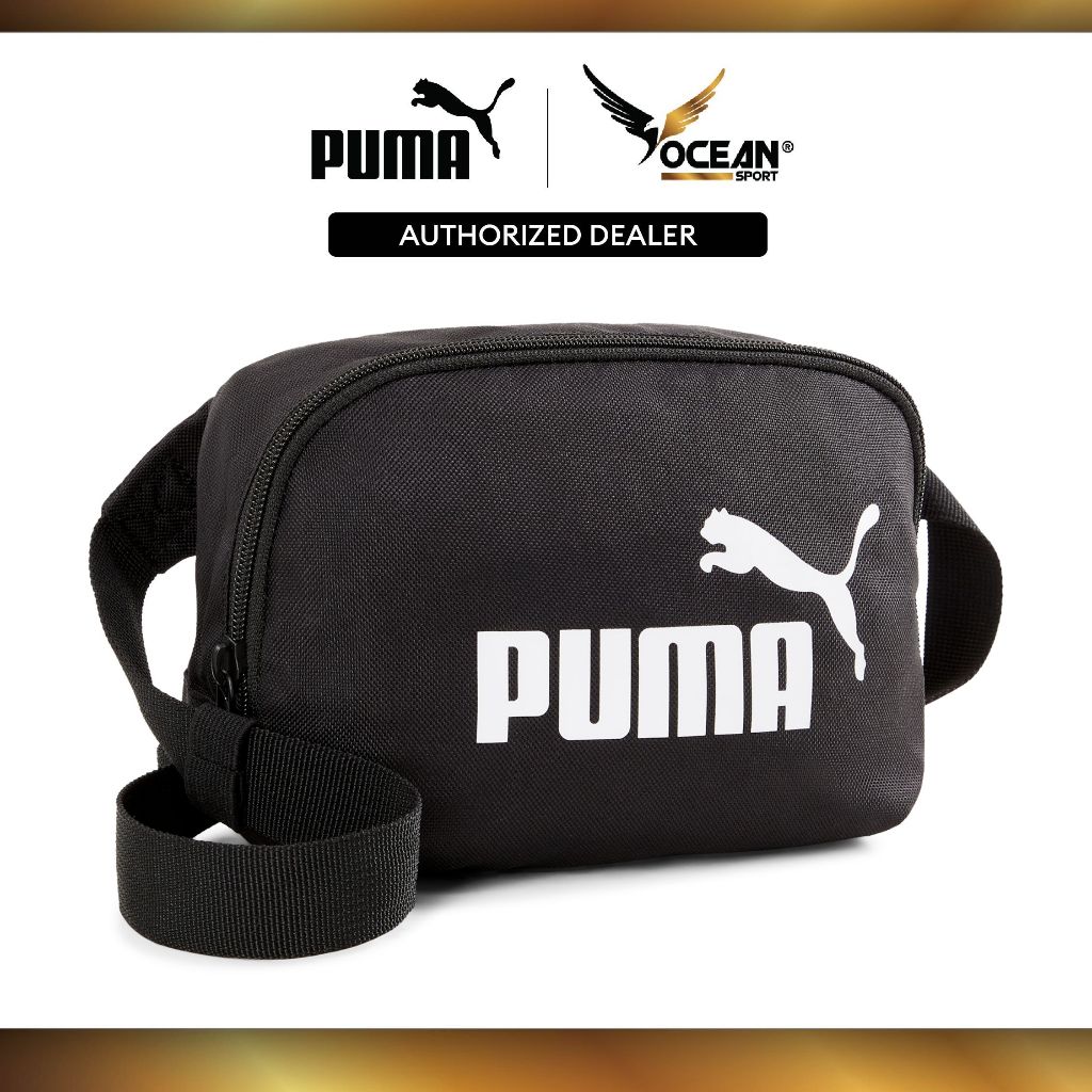 PUMA Phase Waist Bag Black 07995401 | Shopee Malaysia