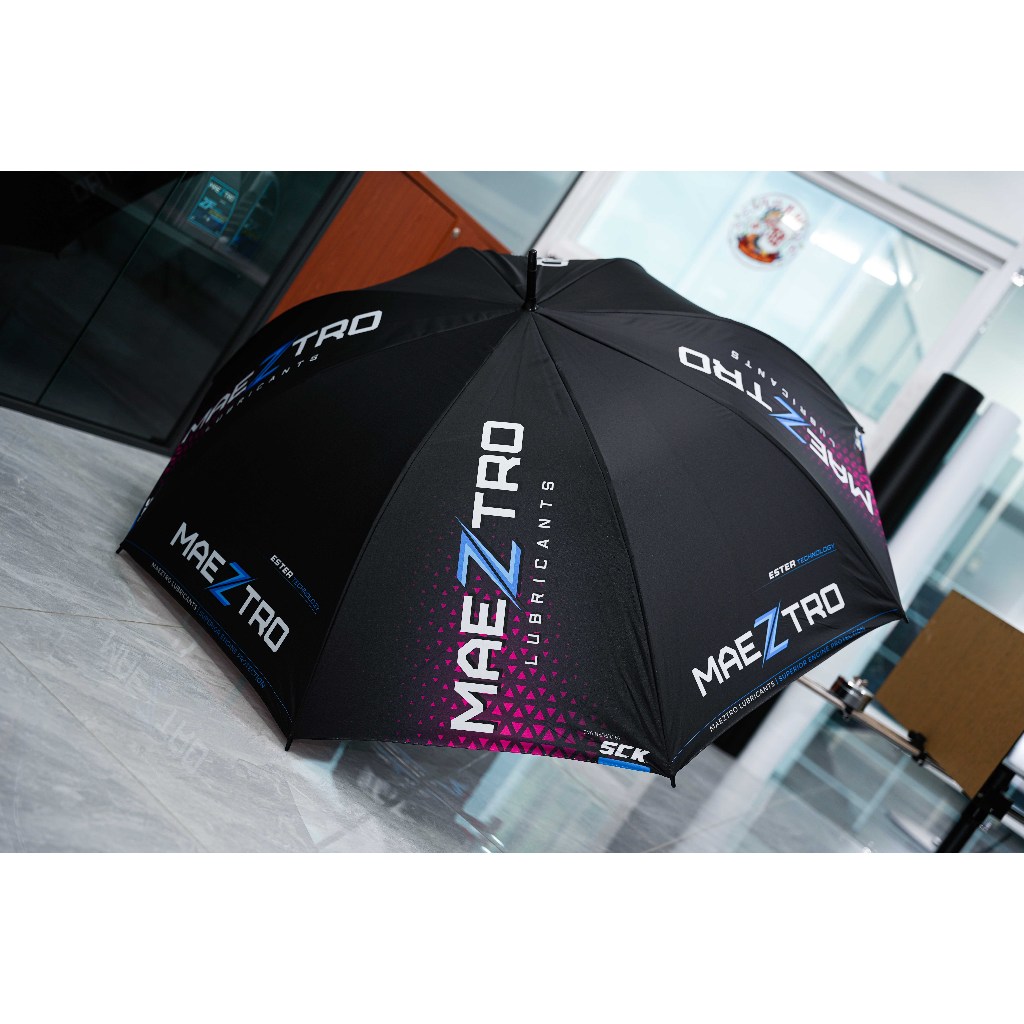 MaeZtro x SCK Umbrella High-quality Umbrella 8-Blade Design Logo Double-Sided Logo UV Protection ...