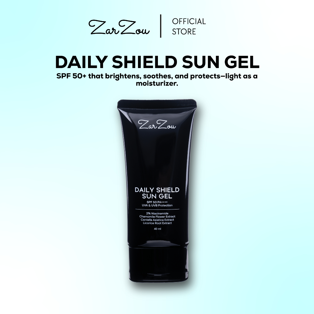 ZarZou Daily Shield Sun Gel (40ml) | Shopee Malaysia