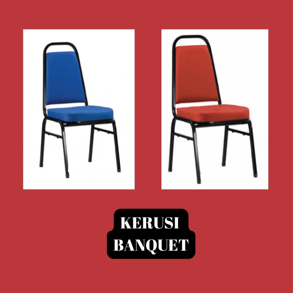 KERUSI BANQUET / BANQUET CHAIR / DINING CHAIR / SEMINAR CHAIR | Shopee ...