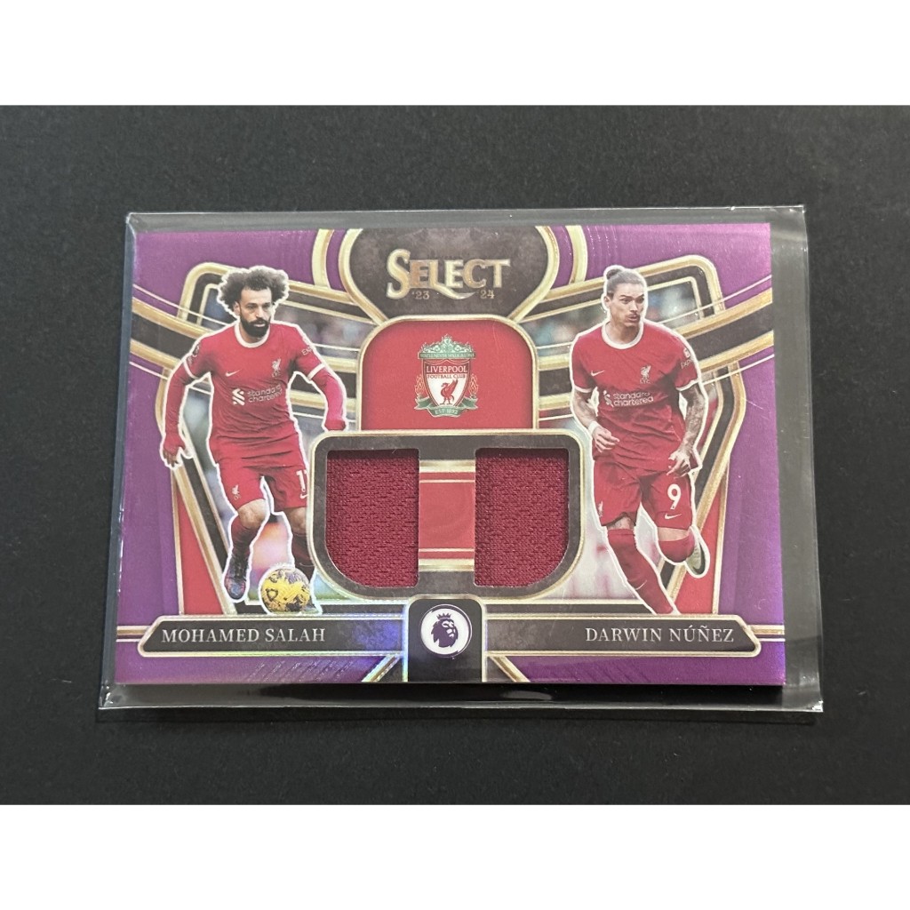 2023-24 Panini Prizm Dual Swatches Patch /49 Mohamed Salah Darwin Nunez ...