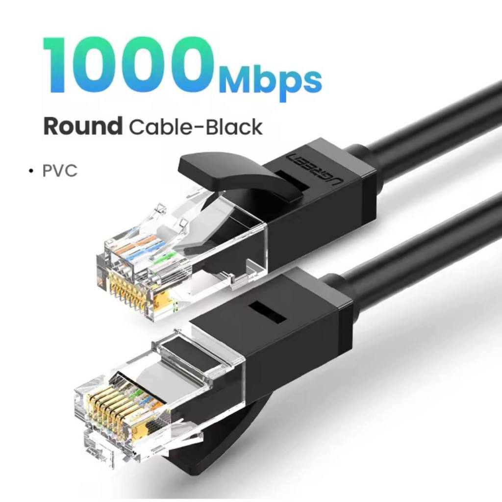 UGREEN 20162 2M / 3M / 5M / 10M Ethernet Cable Cat6 Lan Cable UTP CAT6 Network Cable | Shopee ...