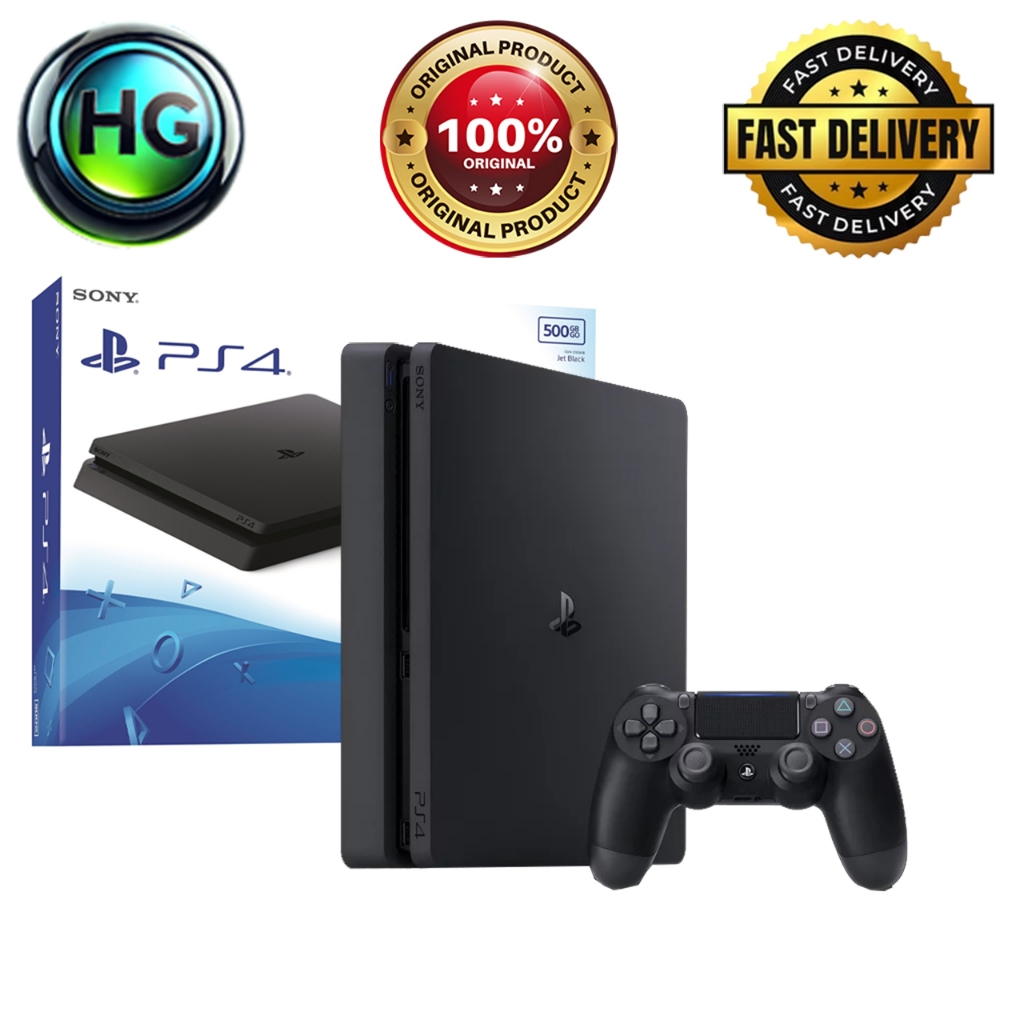 PS4/PlayStation 4 Series Console 500GB HDD (Jet Black) (JPN) | Shopee ...