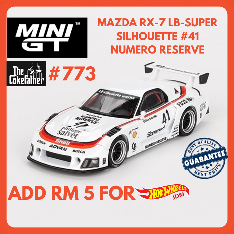 MINI GT 773 MAZDA RX-7 LB-Super Silhouette #41 Numero Reserve #773 ...