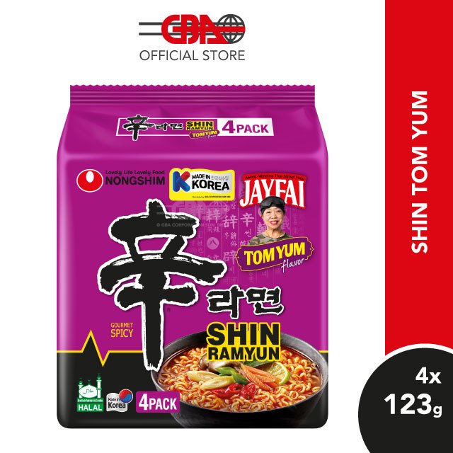 NONGSHIM SHIN Ramyun Tom Yum (4 x 123g) | Shopee Malaysia