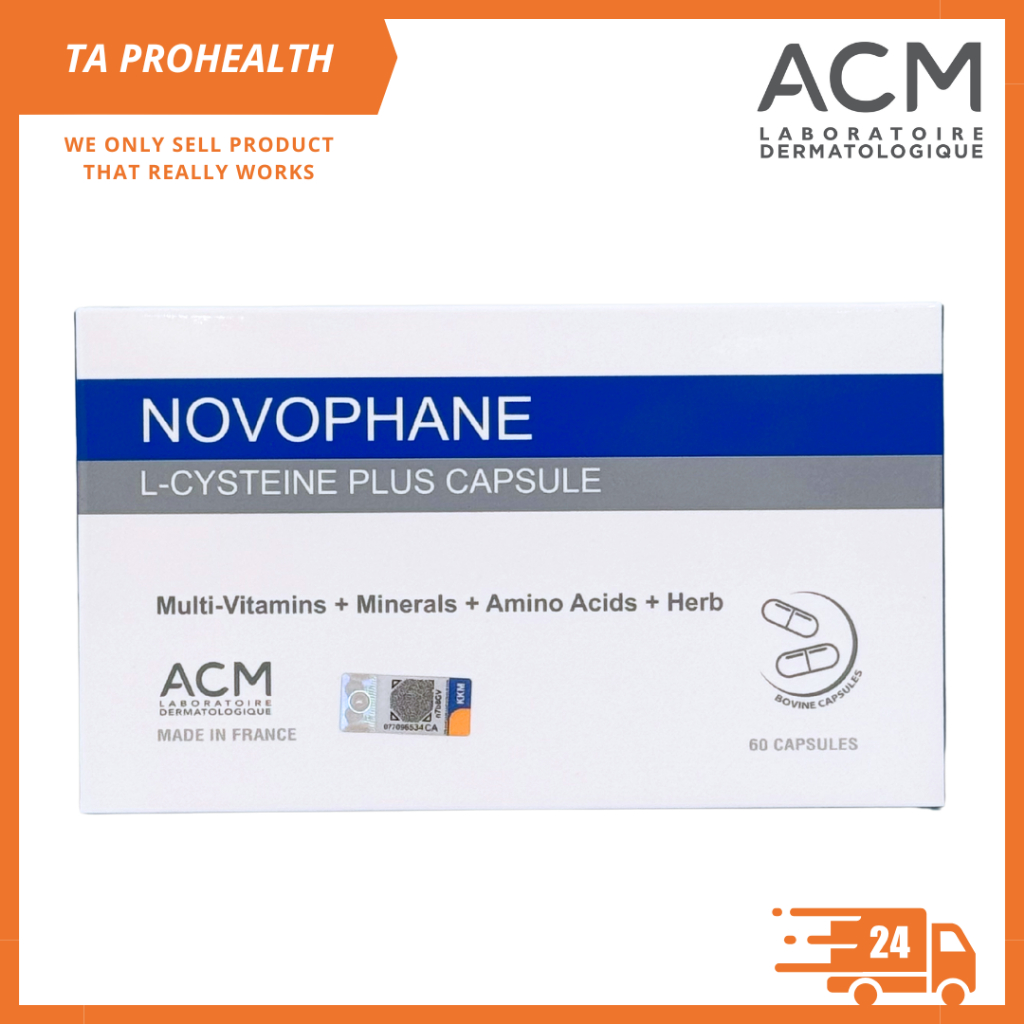 Acm Novophane L-Cysteine Plus Capsule 60 Capsules [ Expiry: 2027 ...