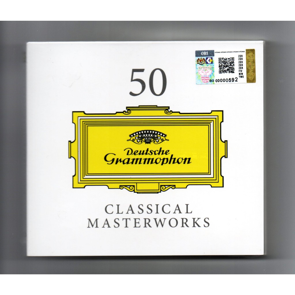 Various - 50 Classical Masterworks ( Digipak 3 CD ) | Shopee Malaysia