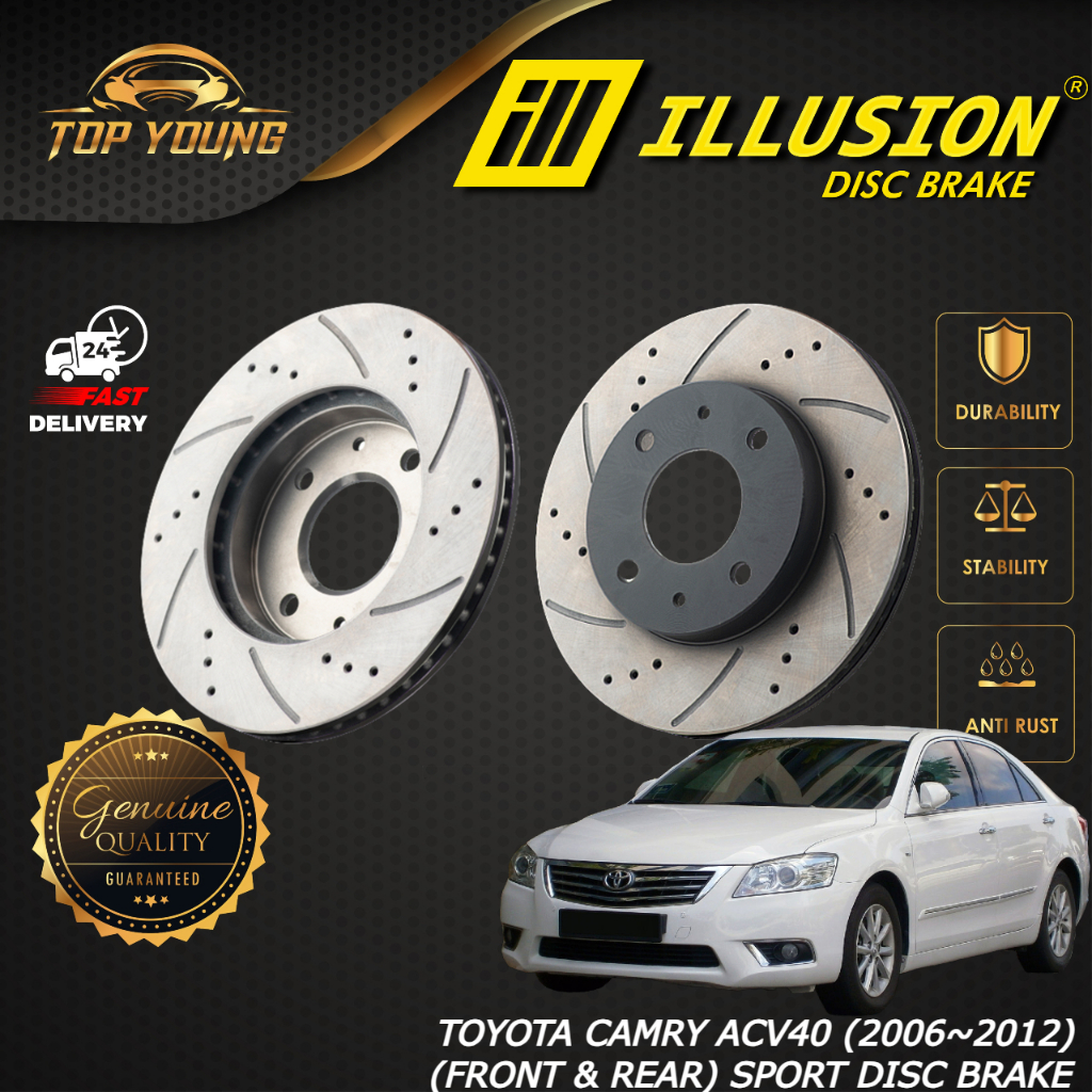 ILLUSION TOYOTA CAMRY ACV40 (2006~2012), FRONT (DEPAN) OR REAR ...